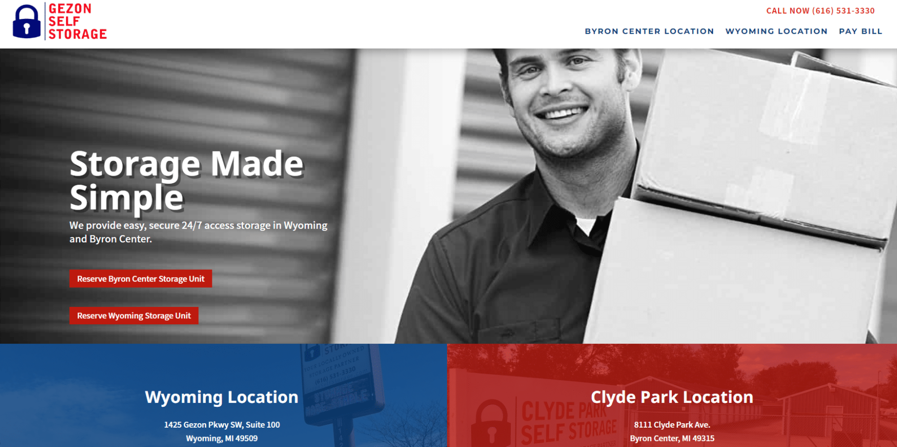 GEZON SELF STORAGE - WYOMING & BYRON CENTER